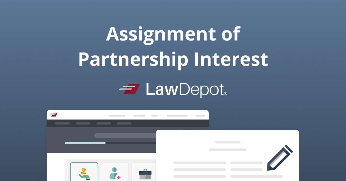 Assignment of Partnership Interest | Customizable Template