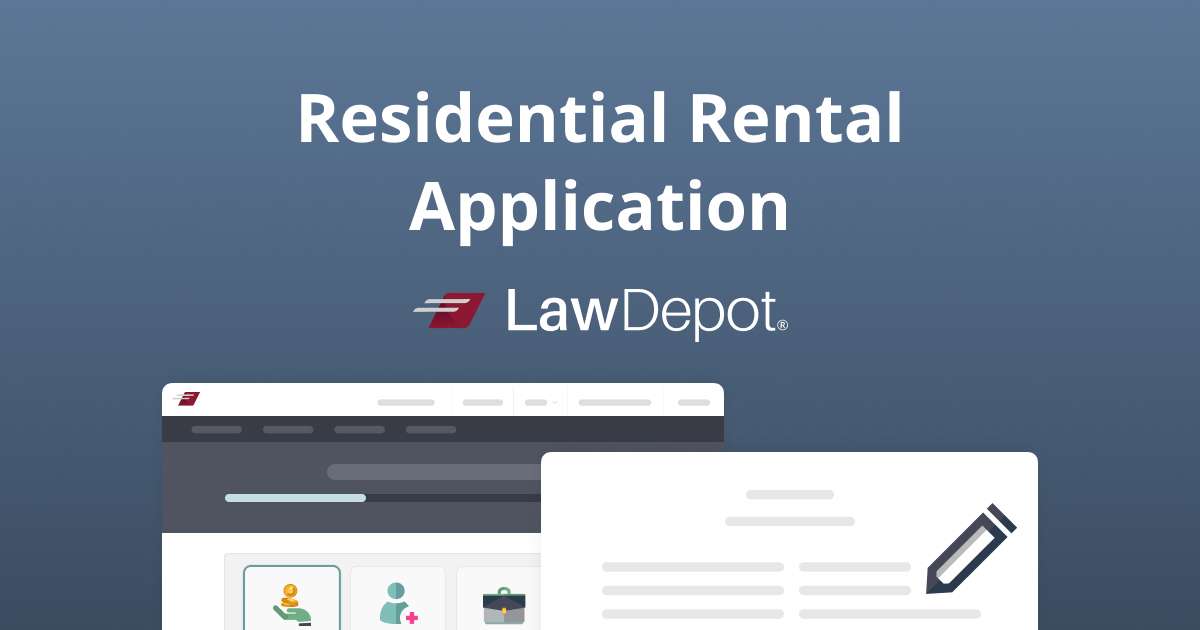 Rental Application Form Template | Tenant Application Canada