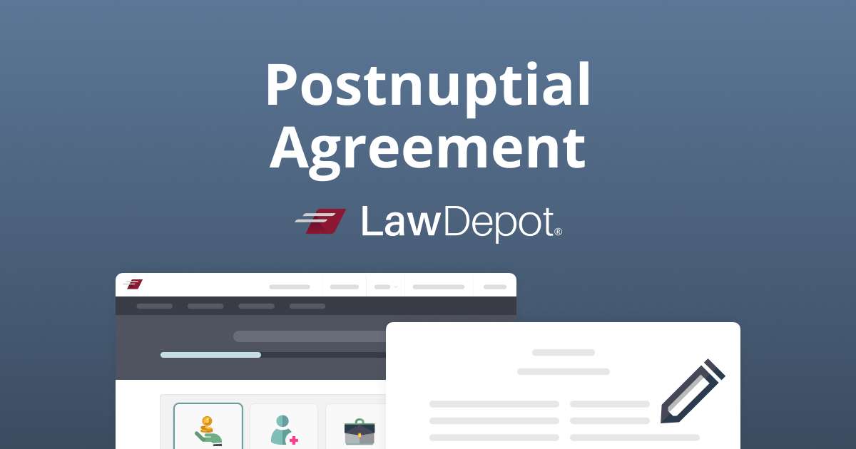 Customizable Postnuptial Agreement Template | Canada Postnup